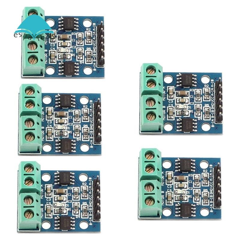 5Pcs L9110S 2 Channels DC Stepper Motor Dual Motor Driver Module ...