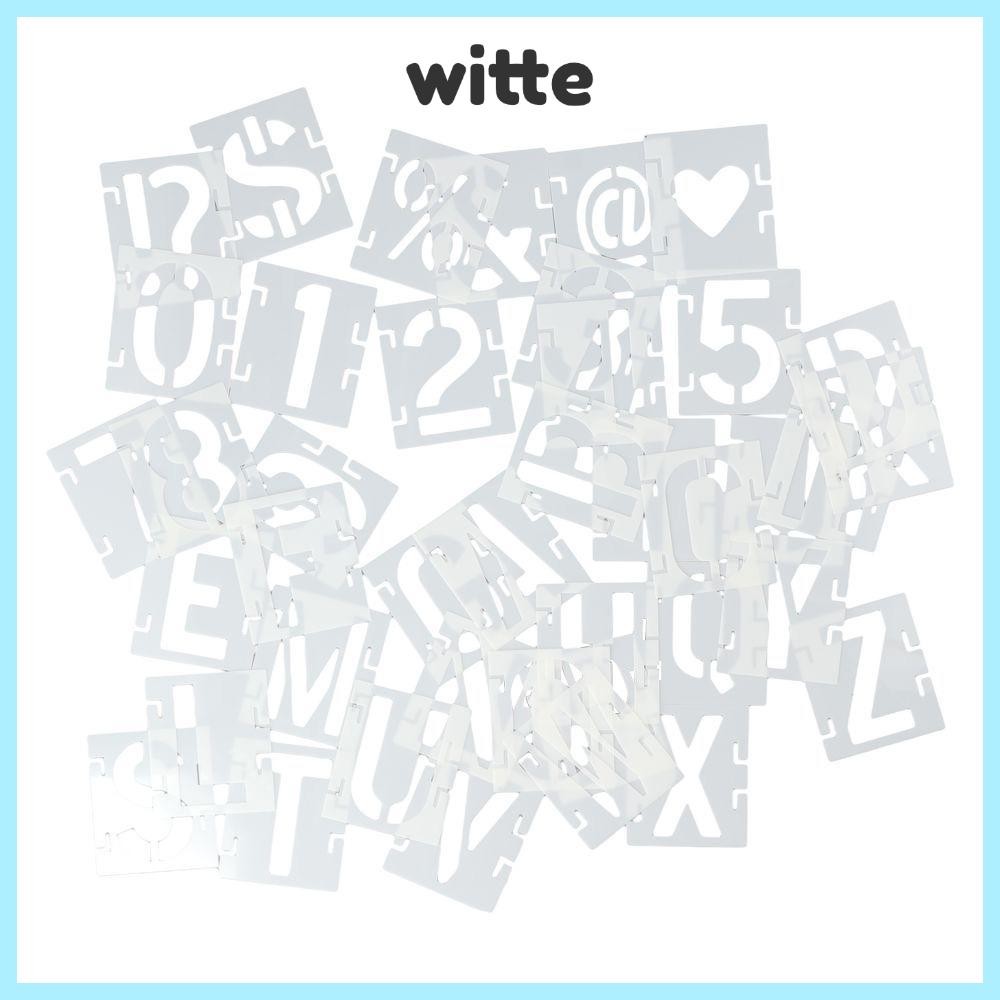 WITTE Letter Stencils, 2/3/4/5inch Large Stencils For Painting, For ...