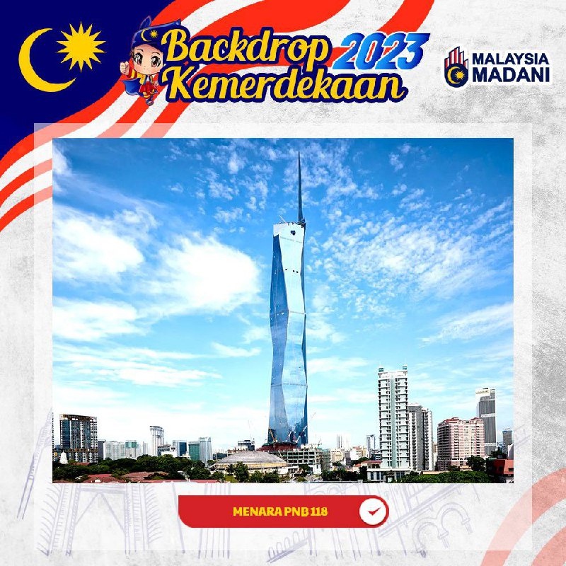 NEW DESIGN : Backdrop Merdeka / Banner/Backdrop Ucapan Kemerdekaan ...