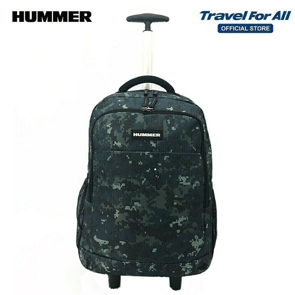 HUMMER 21＂ Polyester Backpack With Trolley (2 Colours) | Shopee Malaysia
