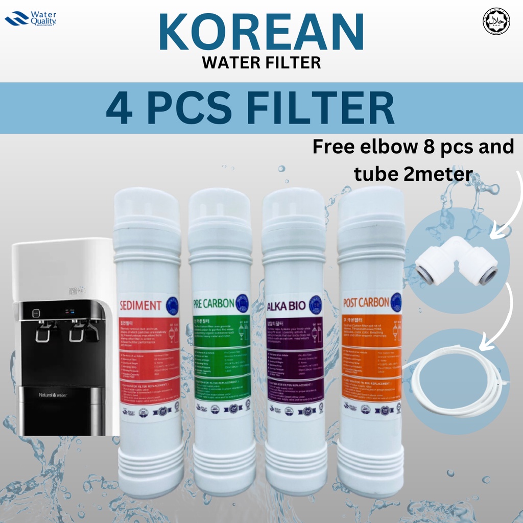 OEM Cuckoo / Coway /Etc HALAL Korean Water Filter Cartridge 6" / 8 ...