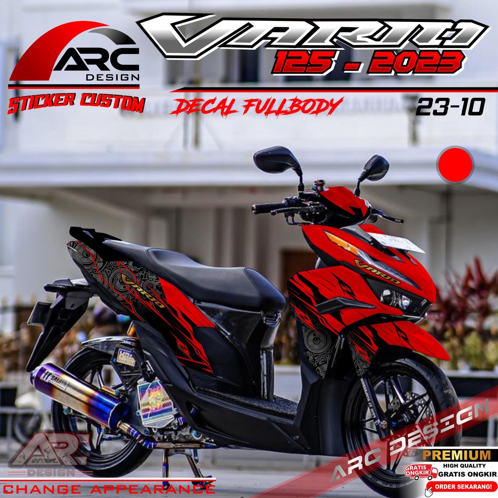MESIN Latest Decal Sticker Honda Vario 125 New 2022 2023 Full body ...