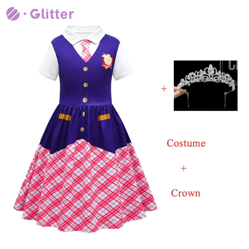 Anime Movie Barbie Charm School Costume For Kids Girl Delancey Wen ...