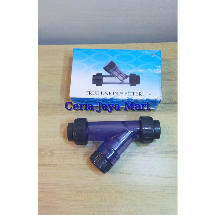 Transparent PVC Y Strainer 1" Inch Clear PVC Y strainer DN25 | Shopee ...