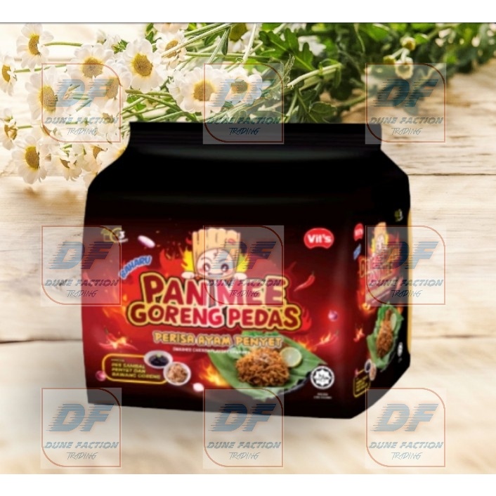 NEW Vit’s Pan Mee Goreng Ayam Penyet 93g x 4 pkts(Pedas) | Shopee Malaysia