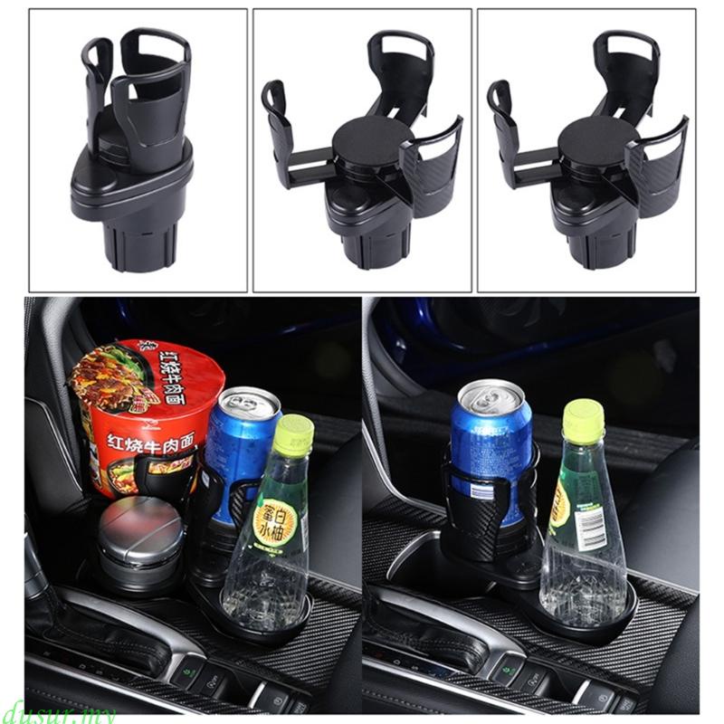 dusur7 2 in 1 Adjustable Car Cup Holder Car Multifunction Cup Holder ...