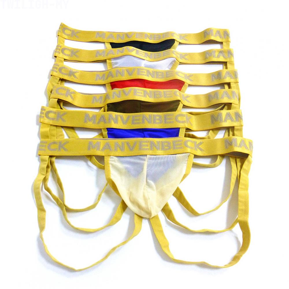 【fast delivery】Mens Brief See-Through Sexy Shorts Lingerie Solid ...