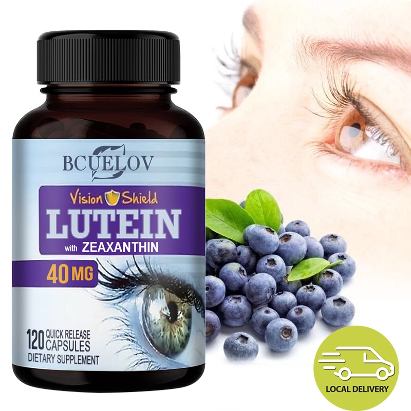 Lutein 40 mg and Zeaxanthin 120 capsules (improves sharp vision ...