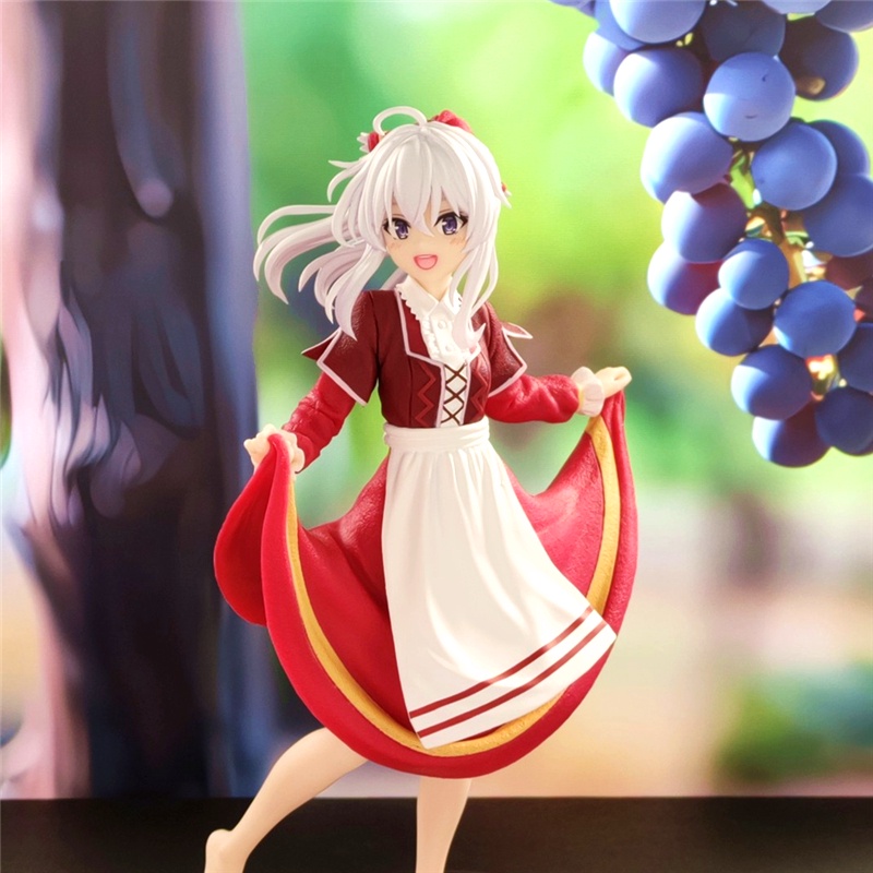 18cm Anime Wandering Witch: The Journey Elaina Figure Maiden of Grape ...