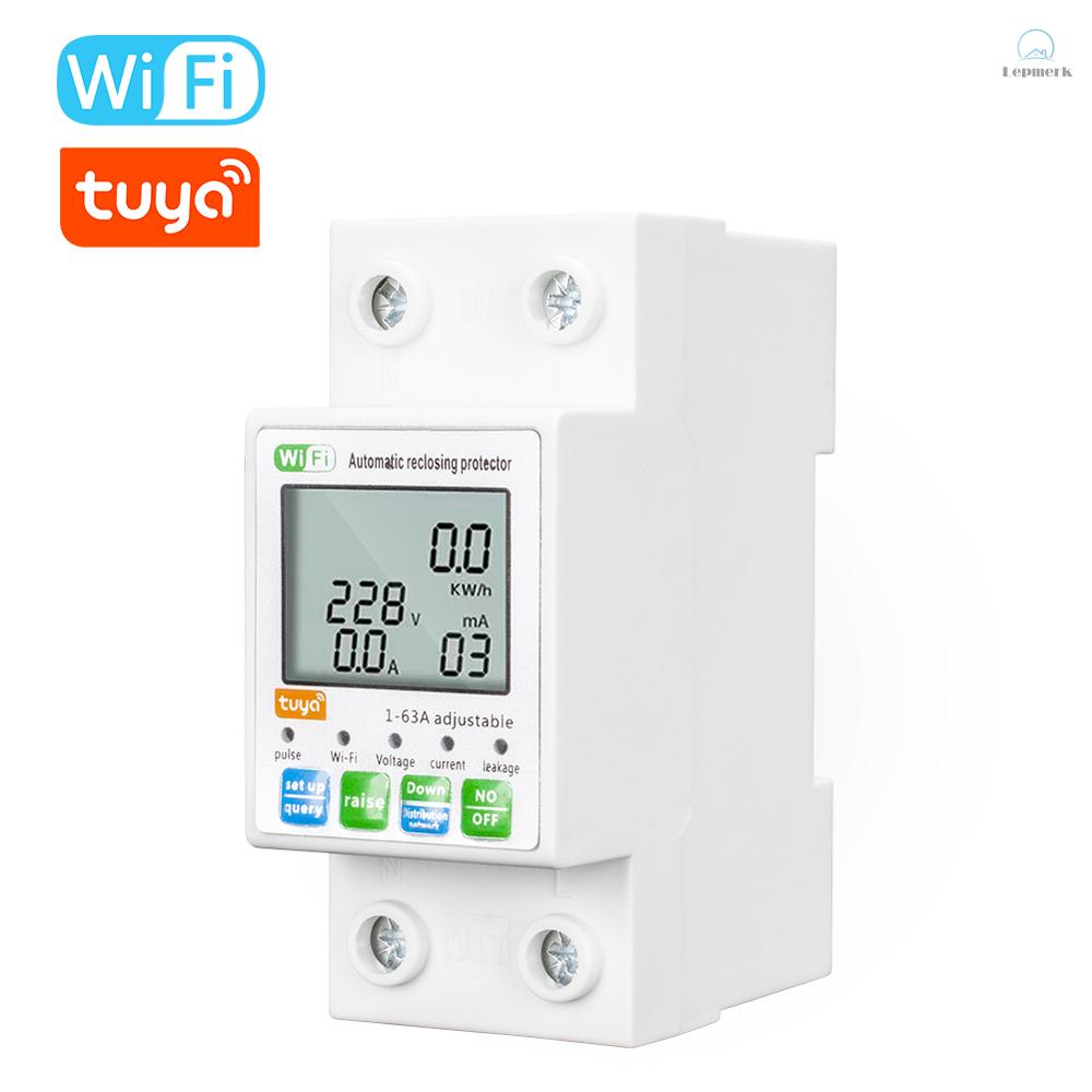 Tuya WiFi Intelligent Automatic Reclosing Protector Multifunctional ...