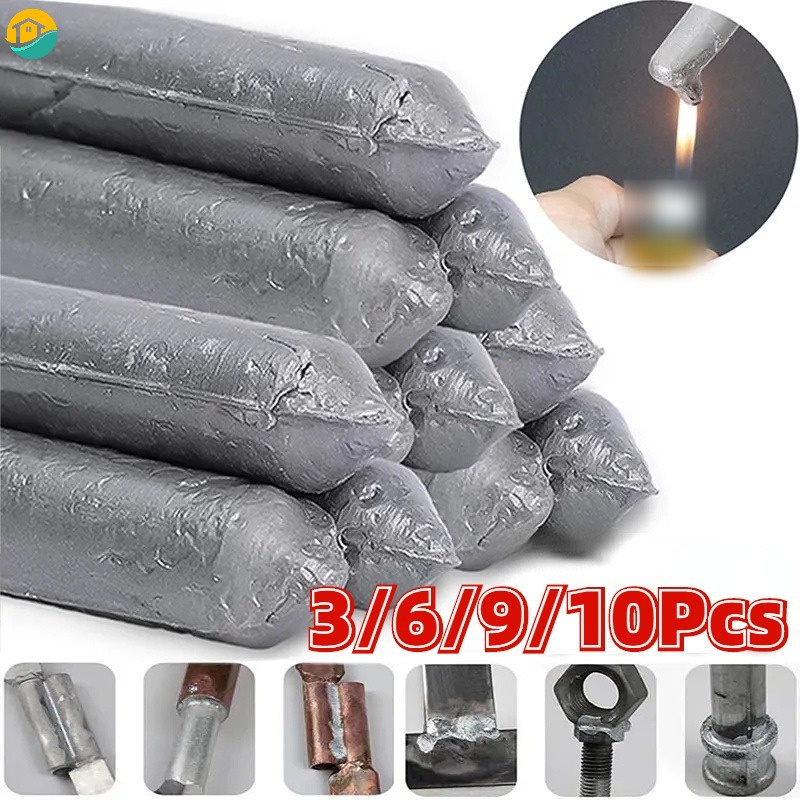 3/6/9/10Pcs Low Temperature Easy Melt Aluminum Welding Rods Copper ...