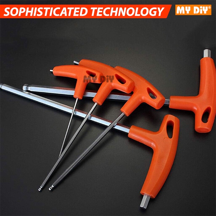 MYDIYHOMEDEPOT - ANTON CRV 2 WAY T HANDLE ALLEY KEY HEX KEY & ALLEY KEY ...