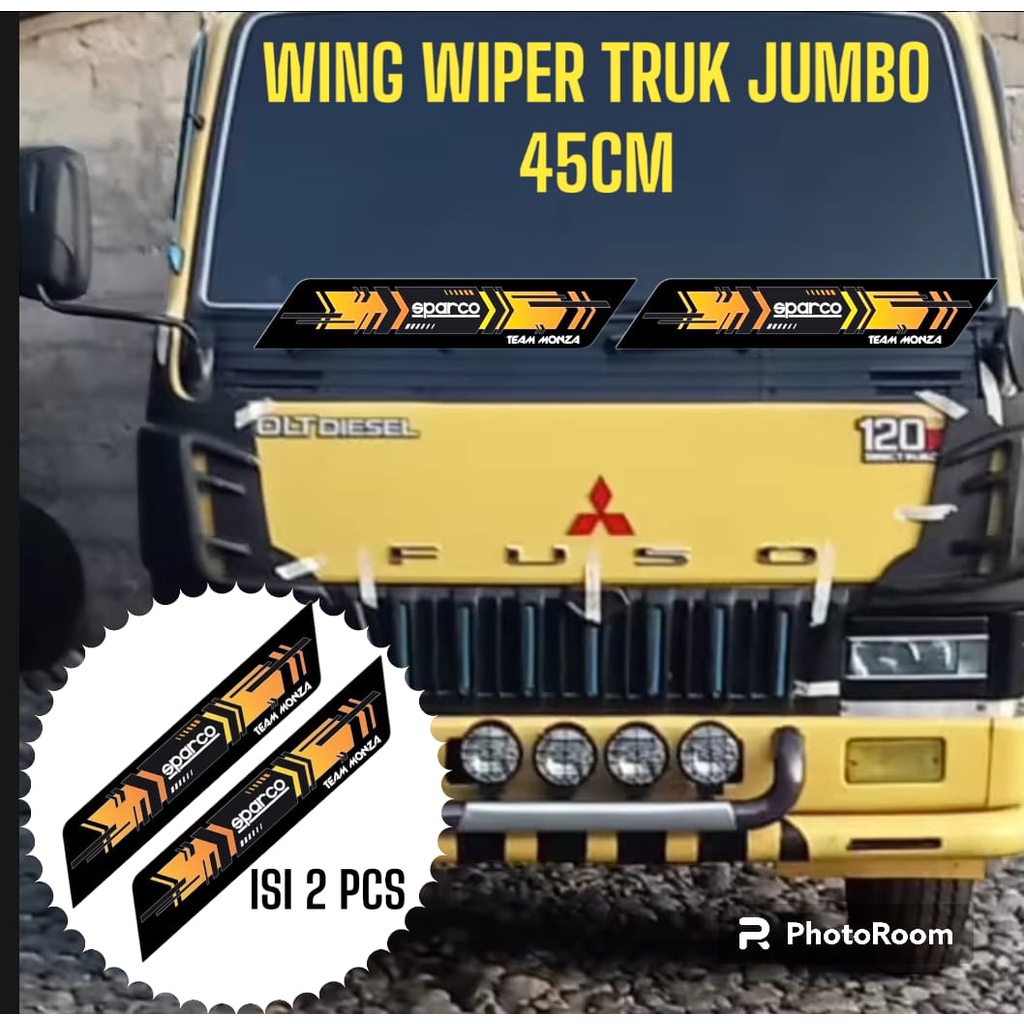 Canter Fuso Truck Car Wiper Wing 45Cm (Pair) | Shopee Malaysia
