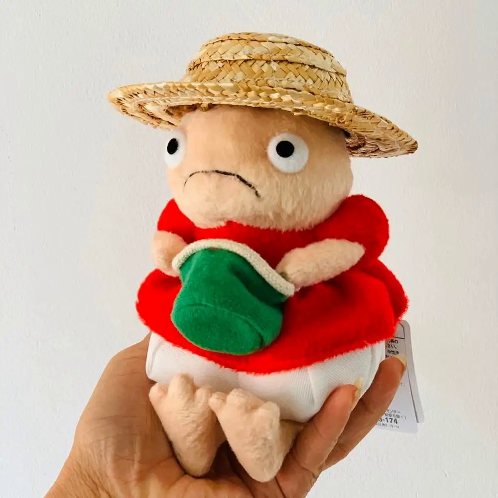 Ponyo on Cliff PONYO Princess with bucket hat Soft Plush Toy Doll ...