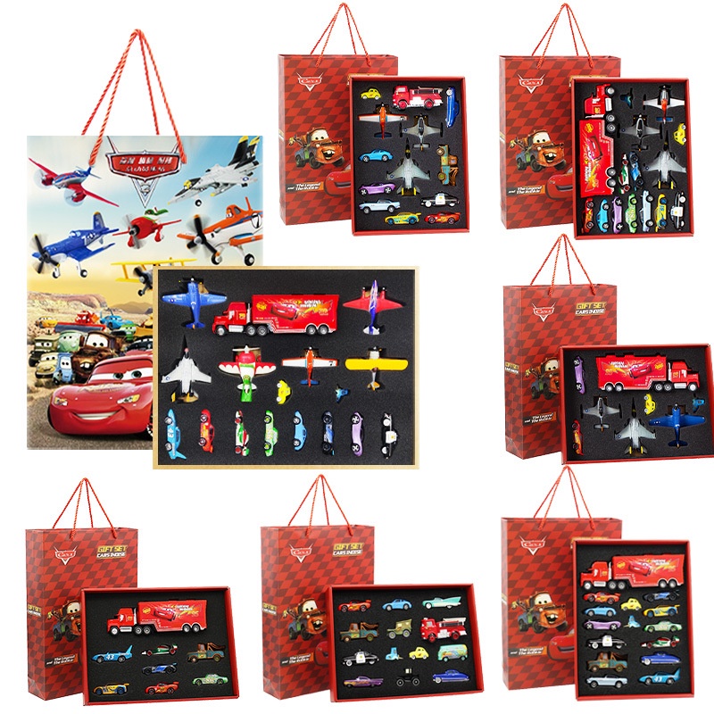 Racing Car Story Alloy Car Model Gift Set Lightning McQueen Children ...