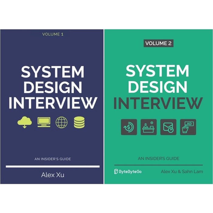 System Design Interview book volume 1 volume 2 alex xu - Volume 1&2 ...