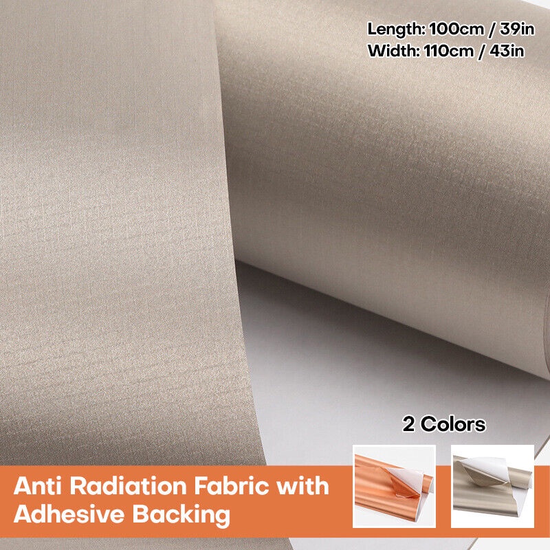 RFID/EMI/RF Conductive Fabric with Adhesive Shield for Radiation ...