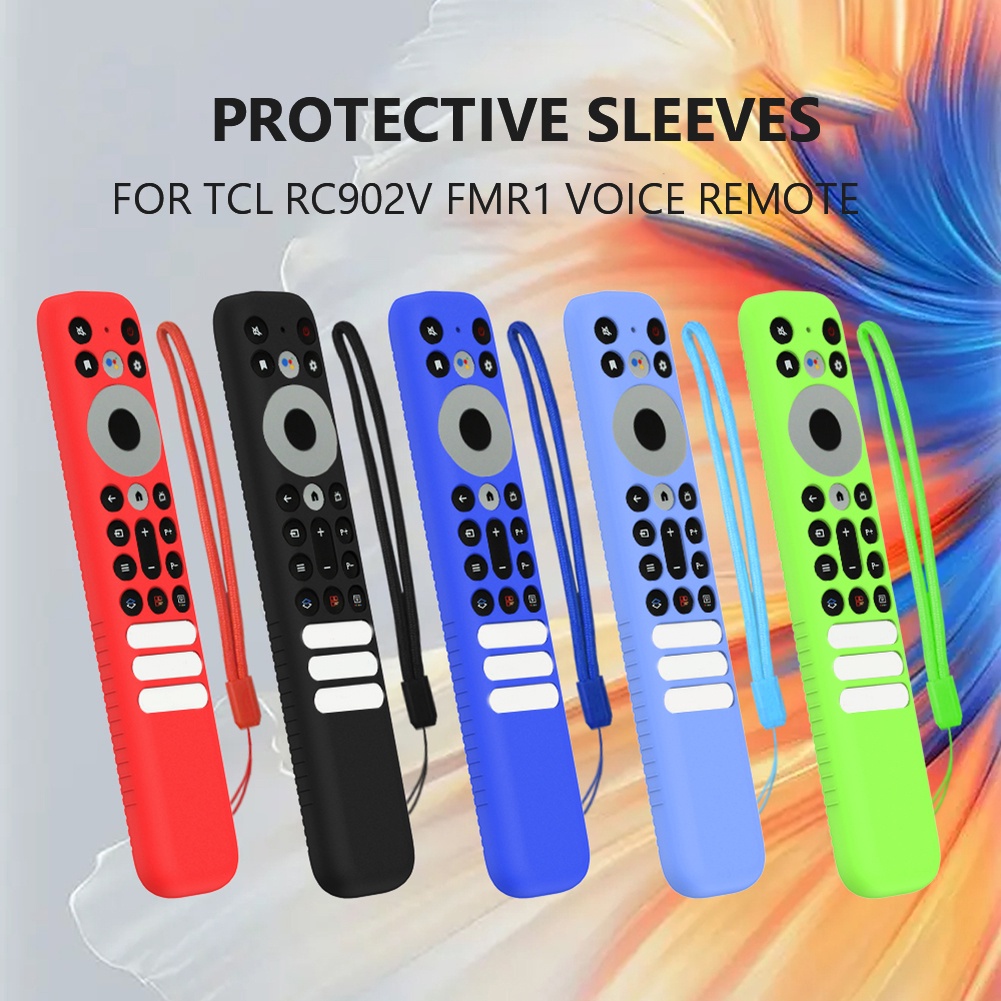 Silicone Remote Control Cover Case with Lanyard Anti Slip Television ...