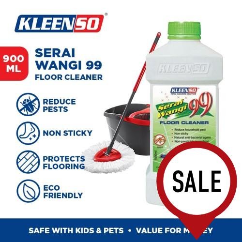 Kleenso Serai Wangi 99 Floor Cleaner Sabun Cecair Pencuci Lantai 900G ...