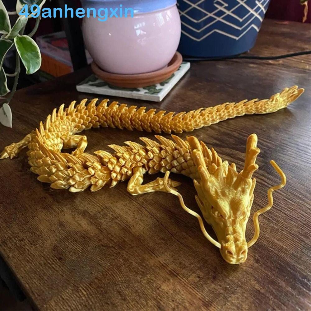 ANHENGXIN Articulated Chinese Dragon, Long Flexible Joint Movable ...