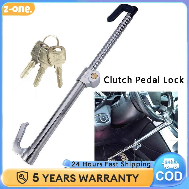 Car stainless steel anti-theft clutch lock car brake safety lock tool ...