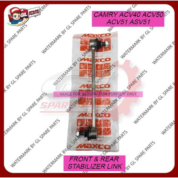 FRONT REAR ABSORBER LINK & STABILIZER LINK TOYOTA CAMRY ACV40 ACV41 ...