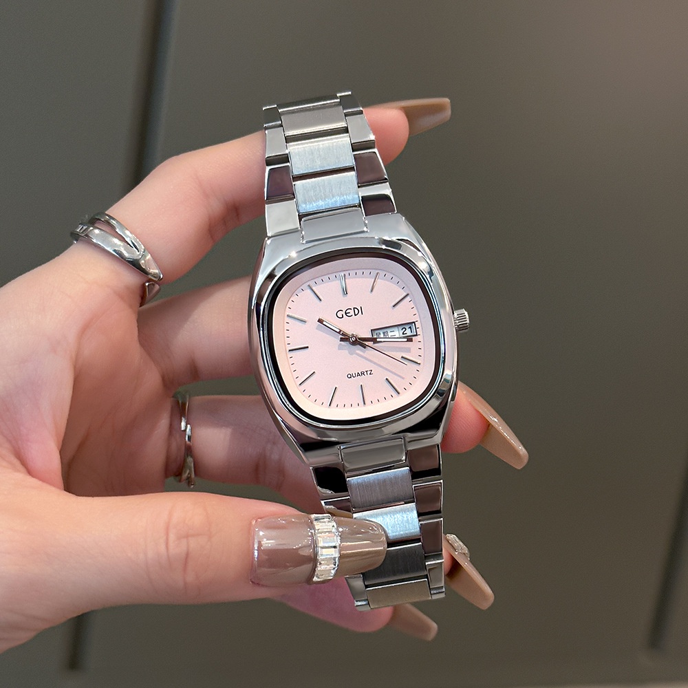 [Ready Stock] GEDI Fashion Retro Steel Band Casual Quartz Watch ...