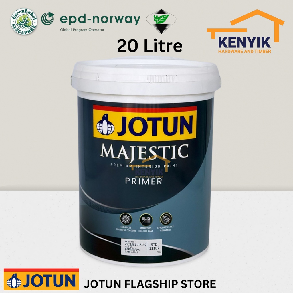 JOTUN 20L Majestic Primer / Undercoat | Shopee Malaysia