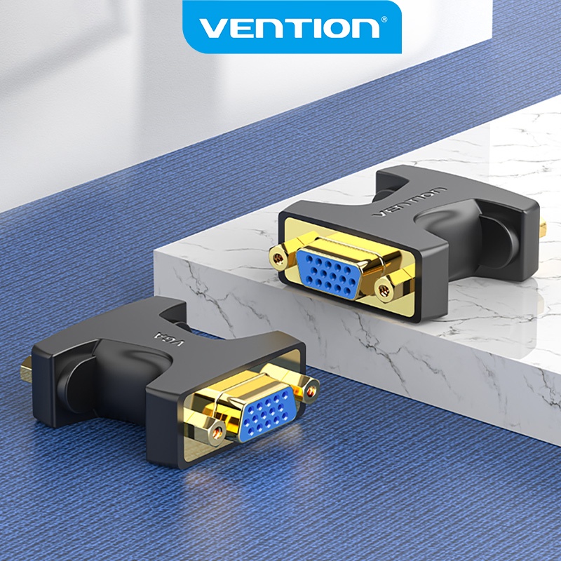 Vention VGA Extension Adapter HD Female to Female 1080P 60HZ VGA ...