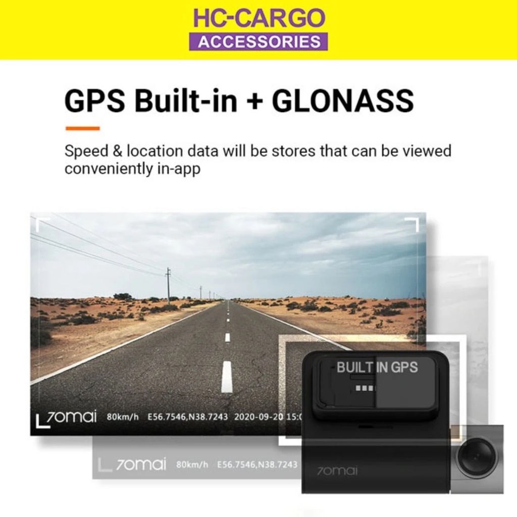 70mai A500s Dash Cam Pro Plus 1944P Car Recorder with GPS ADAS + 32gb ...