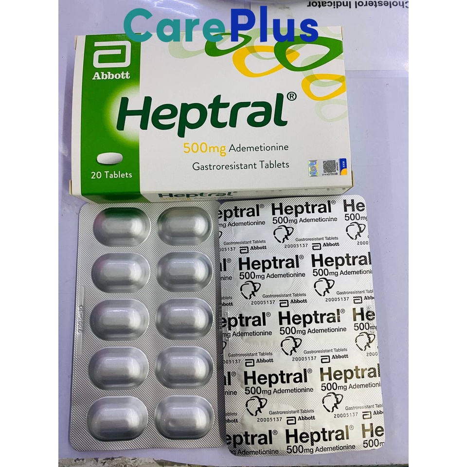 ABBOTT HEPTRAL 500MG TABS 20'S (EXP: 09/2025) | Shopee Malaysia