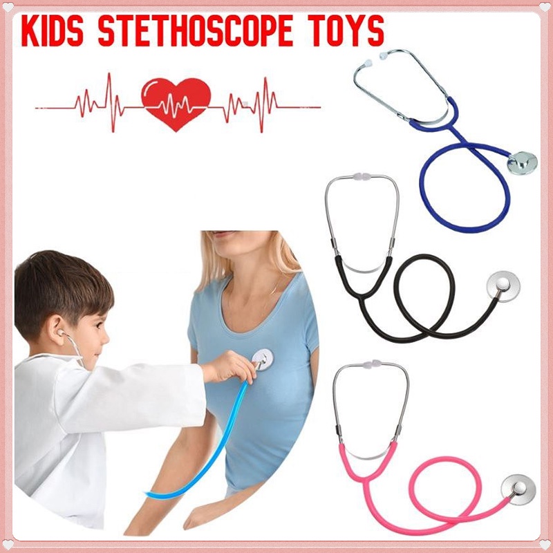 Kid Doctor Stethoscope Toy Simulation Cosplay Boys Girls Teaching Toy ...