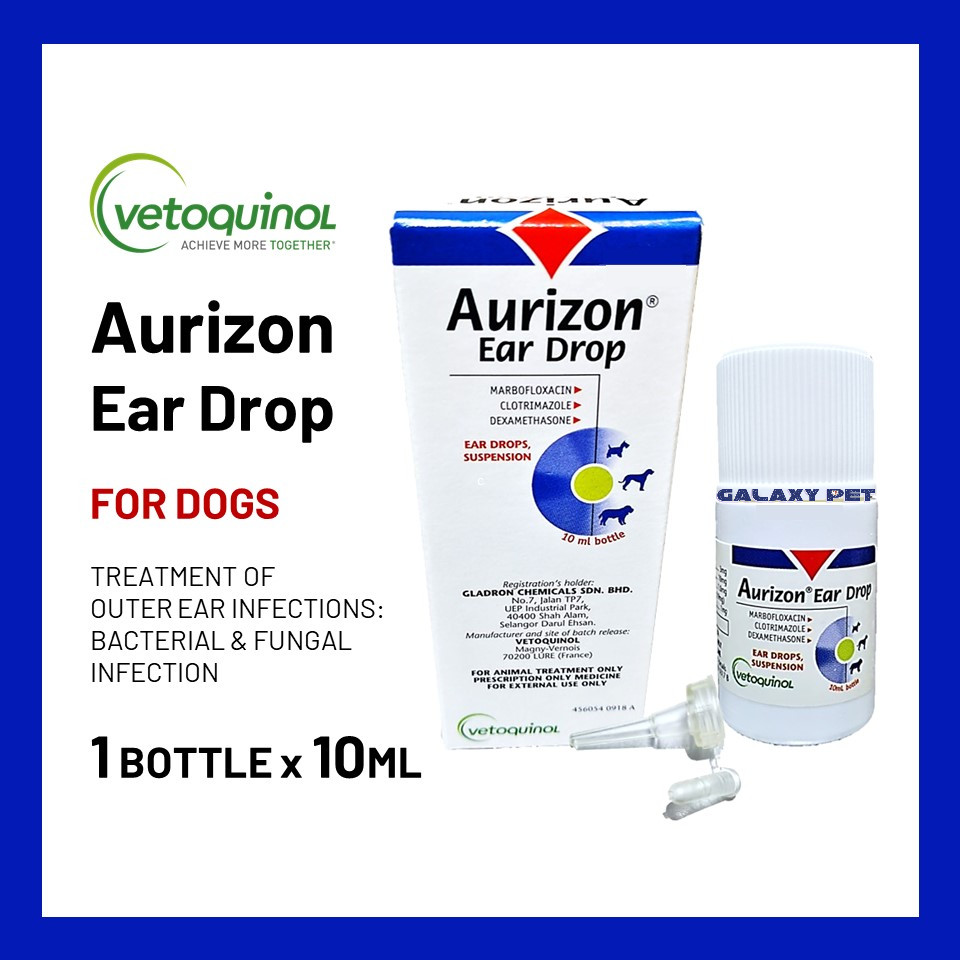 Aurizon Ear Drop for Dogs (10 ml/bottle) [Exp:02/2026] | Shopee Malaysia