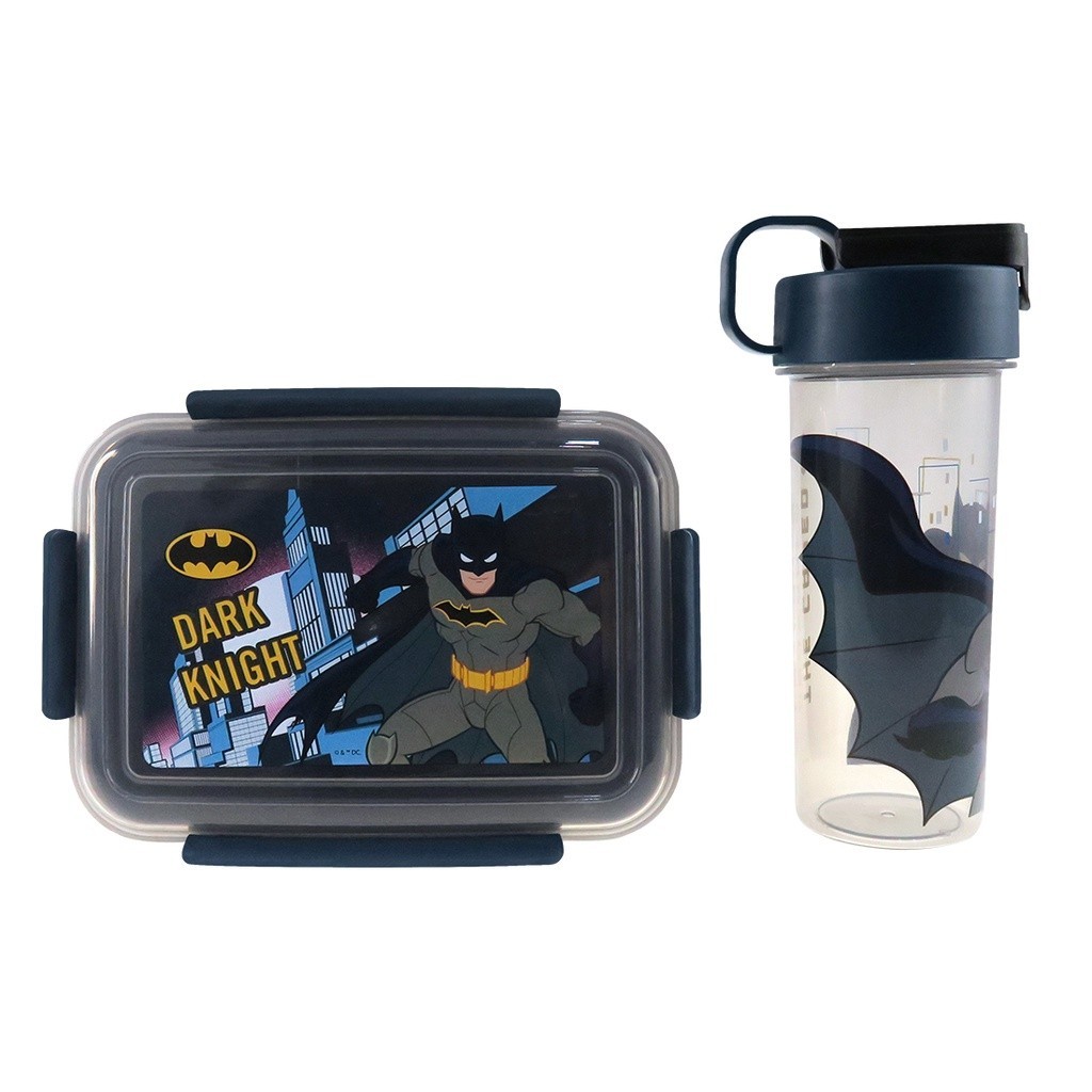 Batman Characters Lunch Box With Drinking Bottle Set (8793) | Shopee ...