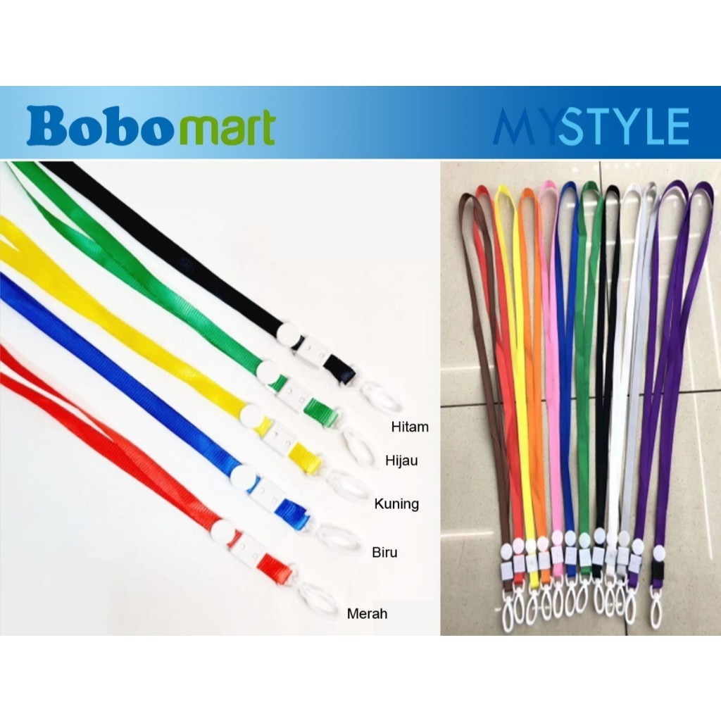 (1 Pack CONTAINS 100PCS) 45 CM PLASTIC ID CARD STRAP NAME TAG ID CARD ...