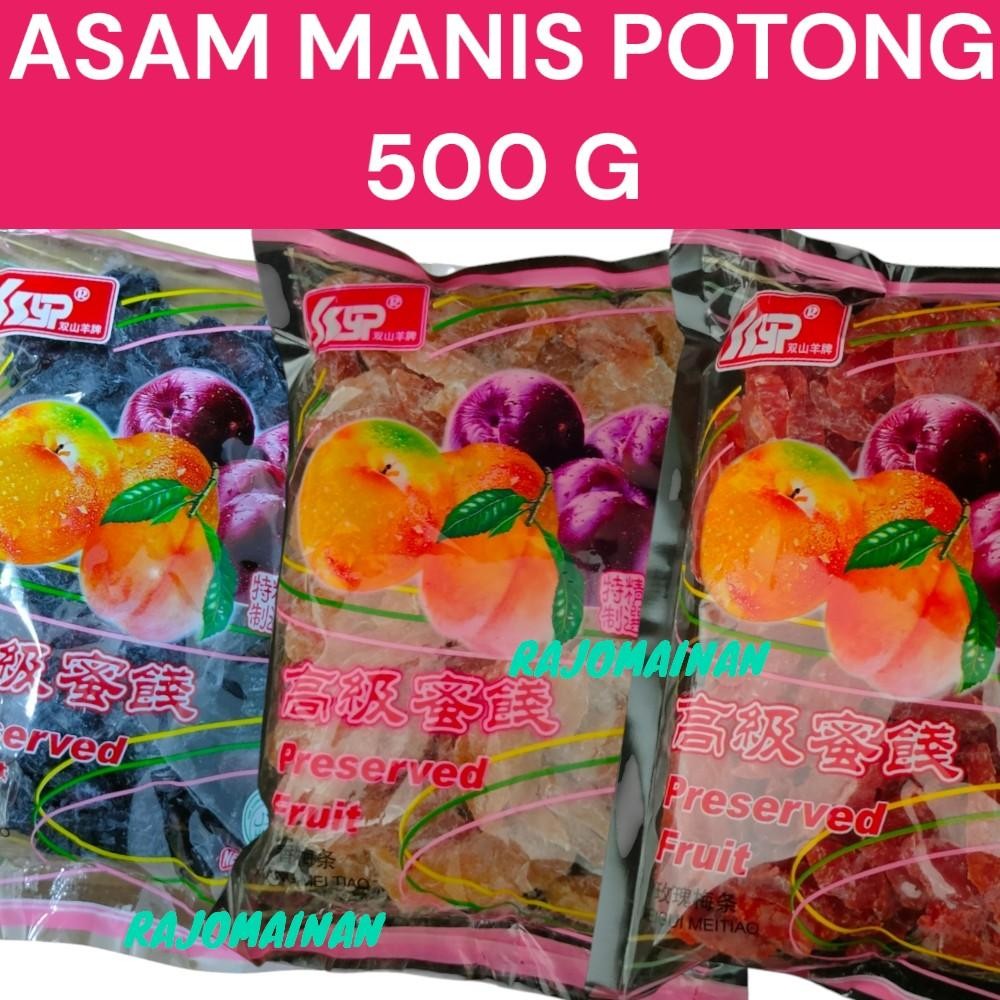 Asam Manis Potong 500 g Asam Manis Potong Merah Kuning Hitam | Shopee ...