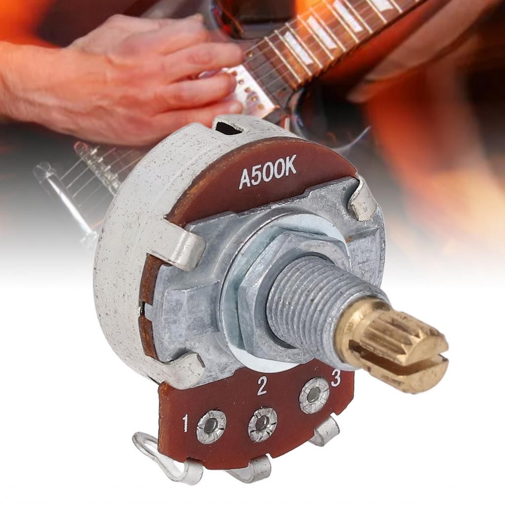 Maib Mini Guitar Potentiometer 500K Sound Volume Taper Pot Sensitive ...