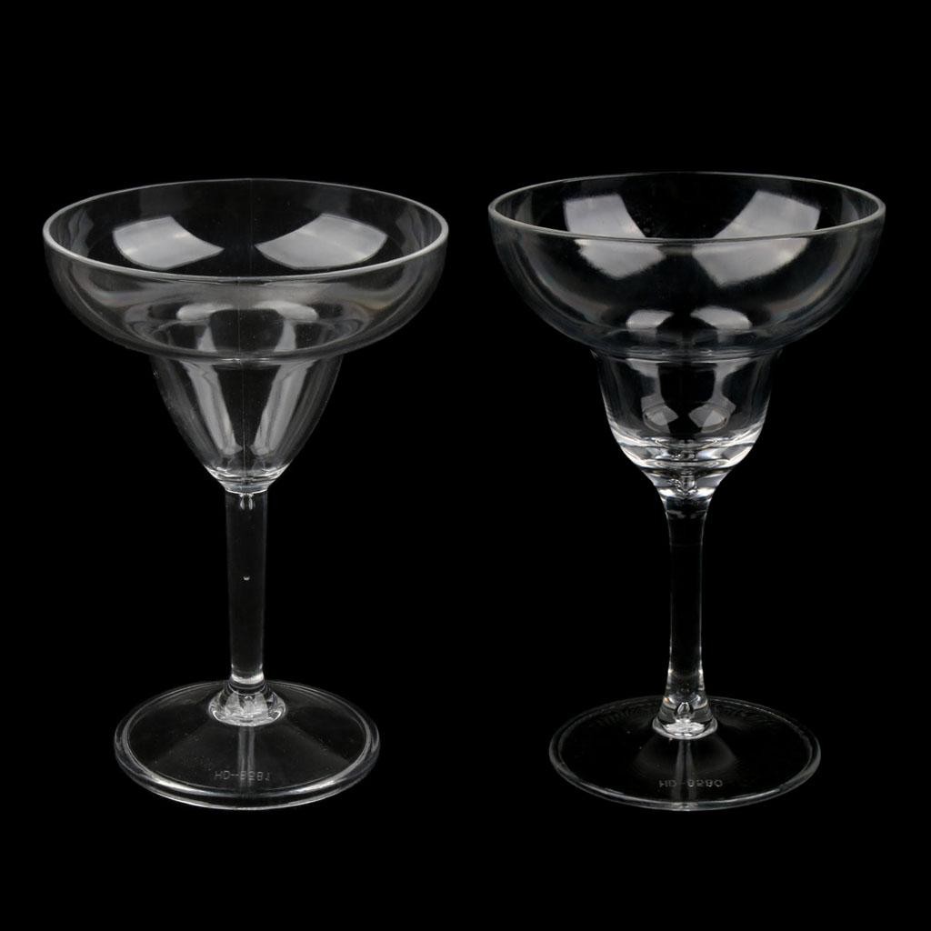 [uguuiya] Acrylic Margarita Glass Cup Drink Goblet Party Bar Restaurant ...