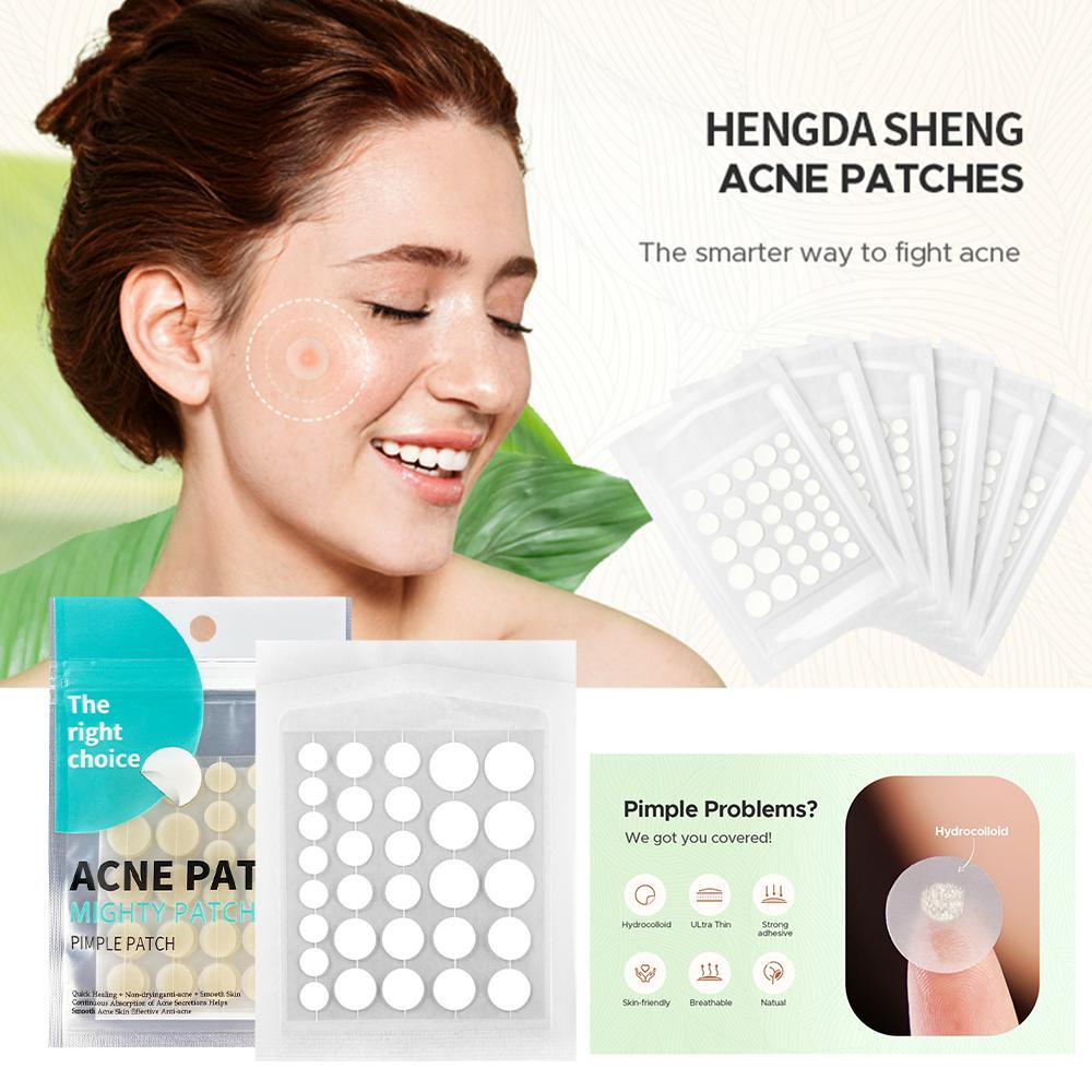 30pcs/patch Acne Patches Invisible Hydrocolloid Essential Oil Acne ...