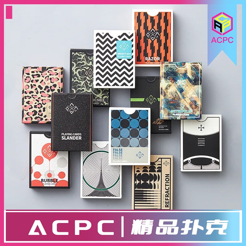 Reincarnation Dan Series Cardistry Playing Cards by ACPC & WohStudio ...