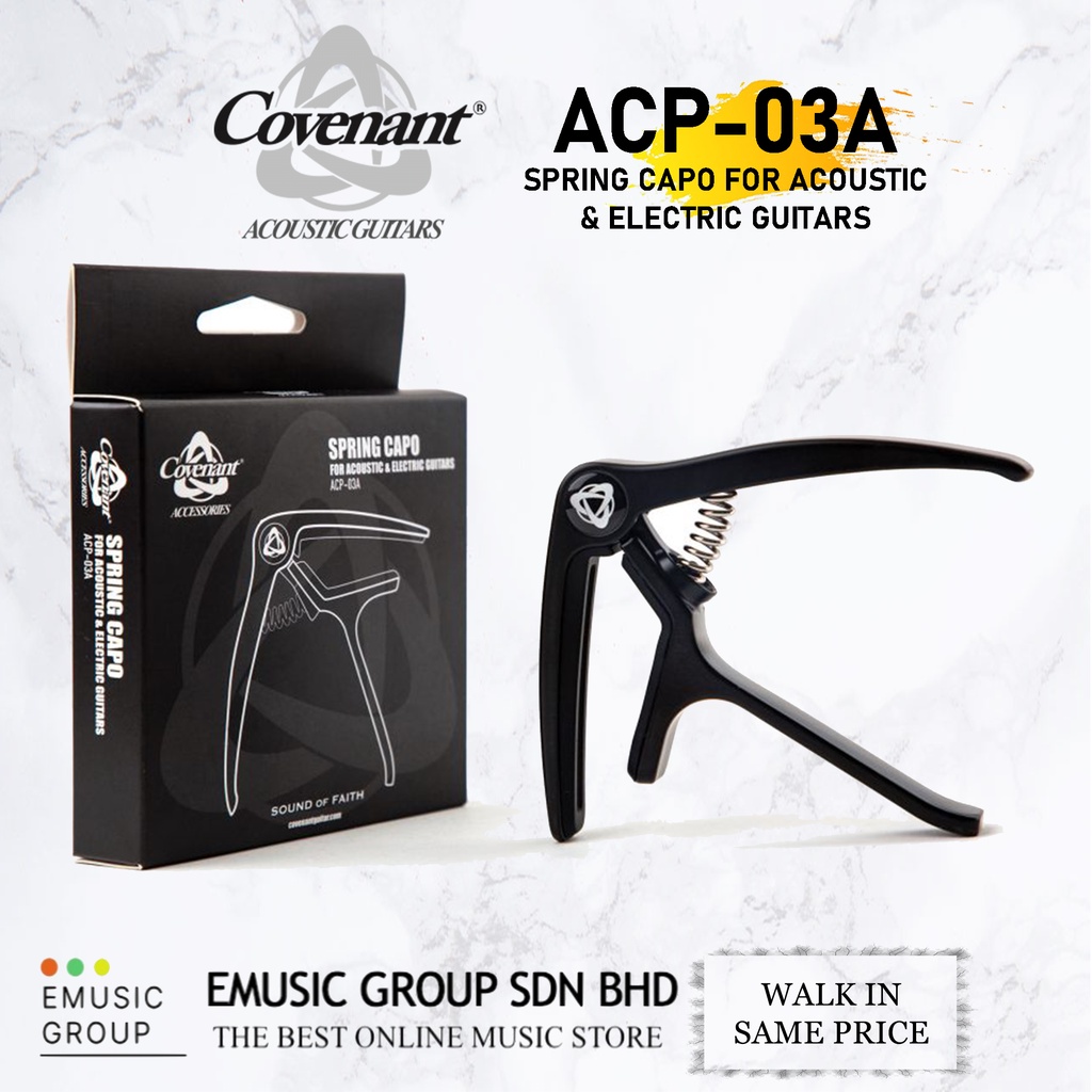 Covenant Spring Capo For Guitar Metal Acoustic Guitar Heavy Duty ...