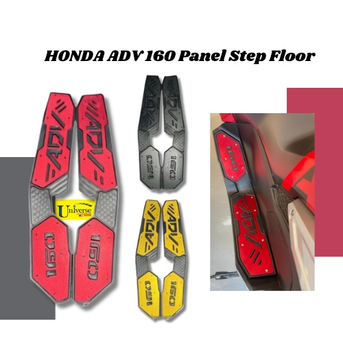 HONDA ADV 160 Panel Step Floor Boardest CARPET CNC Aluminum Alloy ...