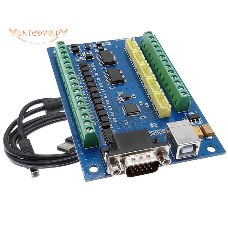 MACH3 USB CNC 5 Axis 100KHz 12-24V Linear Motion Control Card STB5100 Breakout Board | Shopee ...