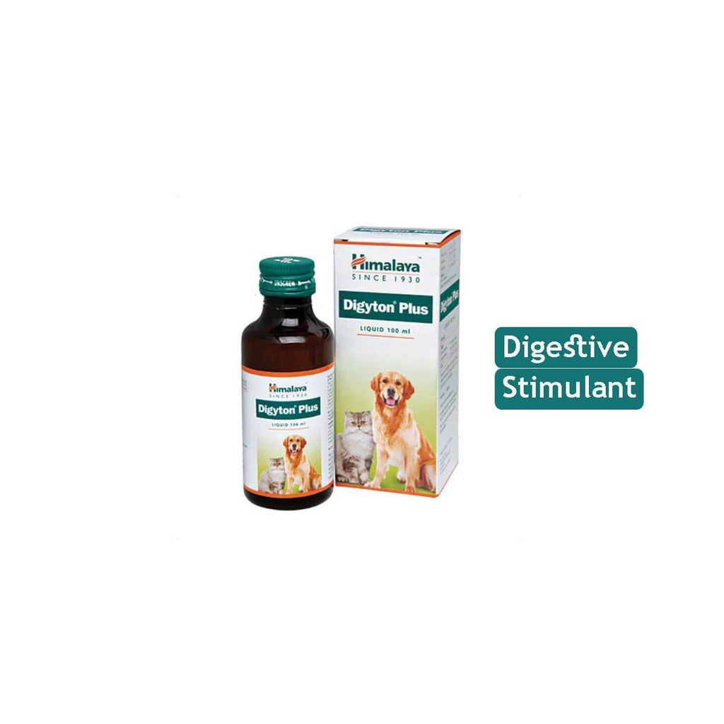 HIMALAYA Digyton Plus VET Liquid 100ml (Cats, Dogs) (Indigestion, Colic ...
