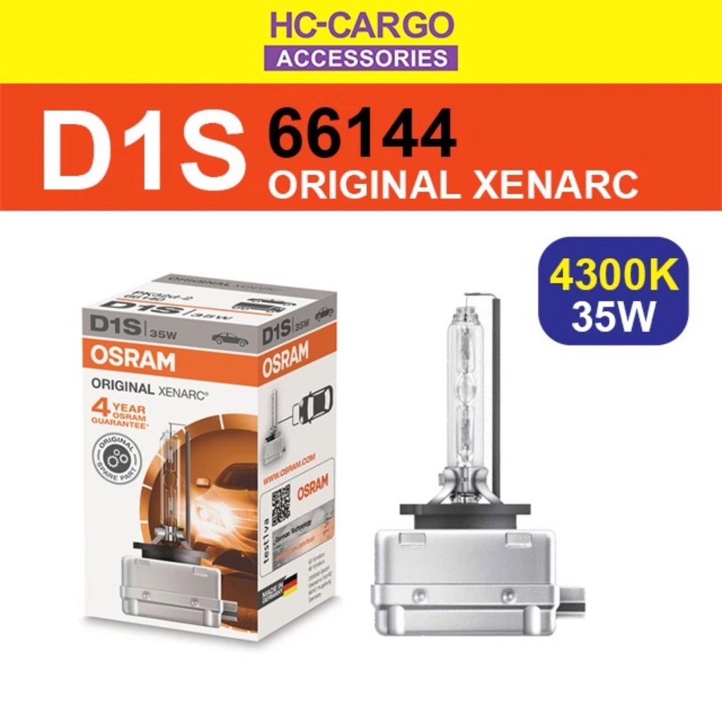 OSRAM XENARC Original | HID | 1 PC | All Sizes | D1S D2S D3S D4S D2R ...