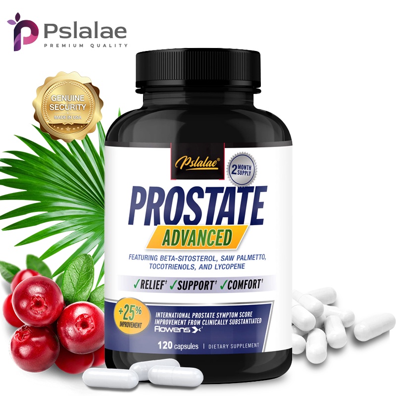 Extra Strength Prostate Health Capsules With Saw Palmetto To Relieve