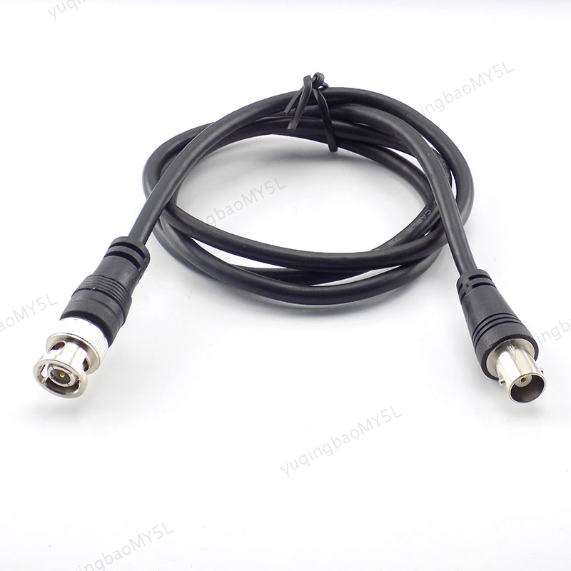 1M Coaxial Line BNC Female To Male Adapter Cable For CCTV Camera BNC Connector Extension Wire ...