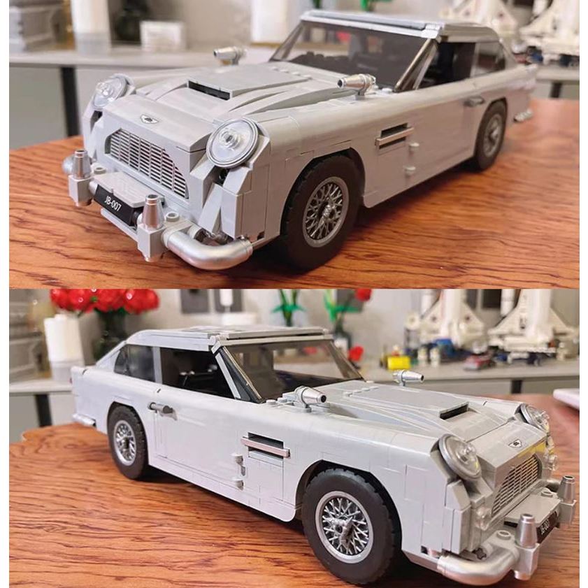 1439 PCS JAMES BOND'S DB5 ASTON MARTIN 007 BUILDING BLOCKS (6095 ...