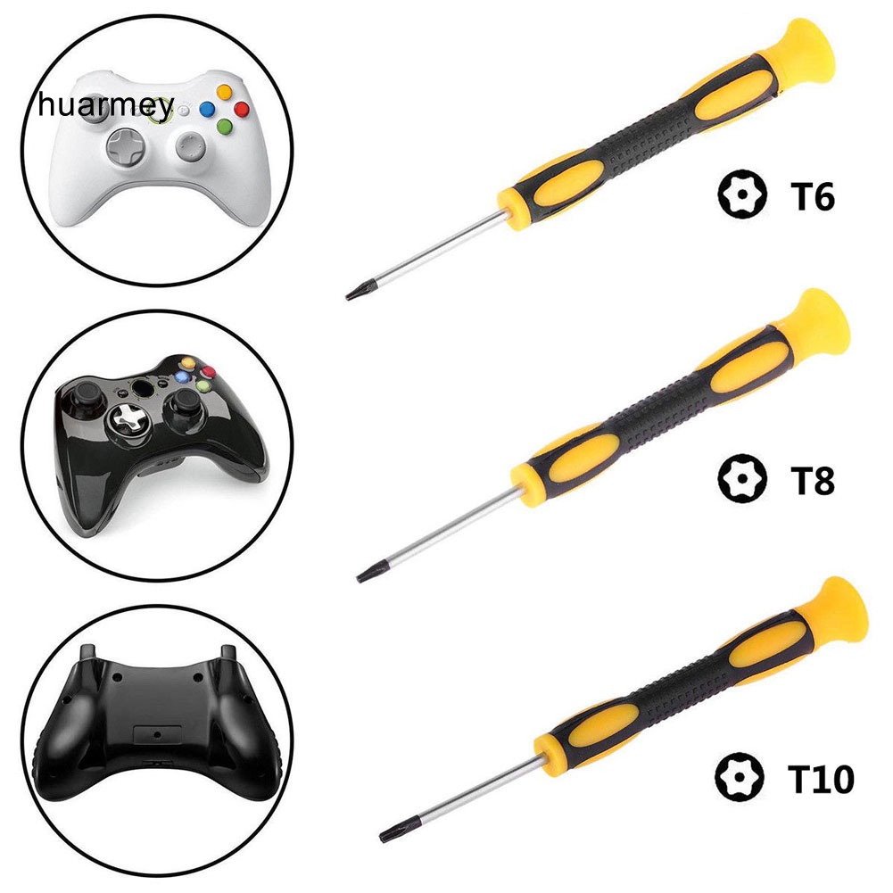 HUARMEY T6 T8 T10 Game Screwdriver Repair Tool for Nintendo Xbox 360 ...