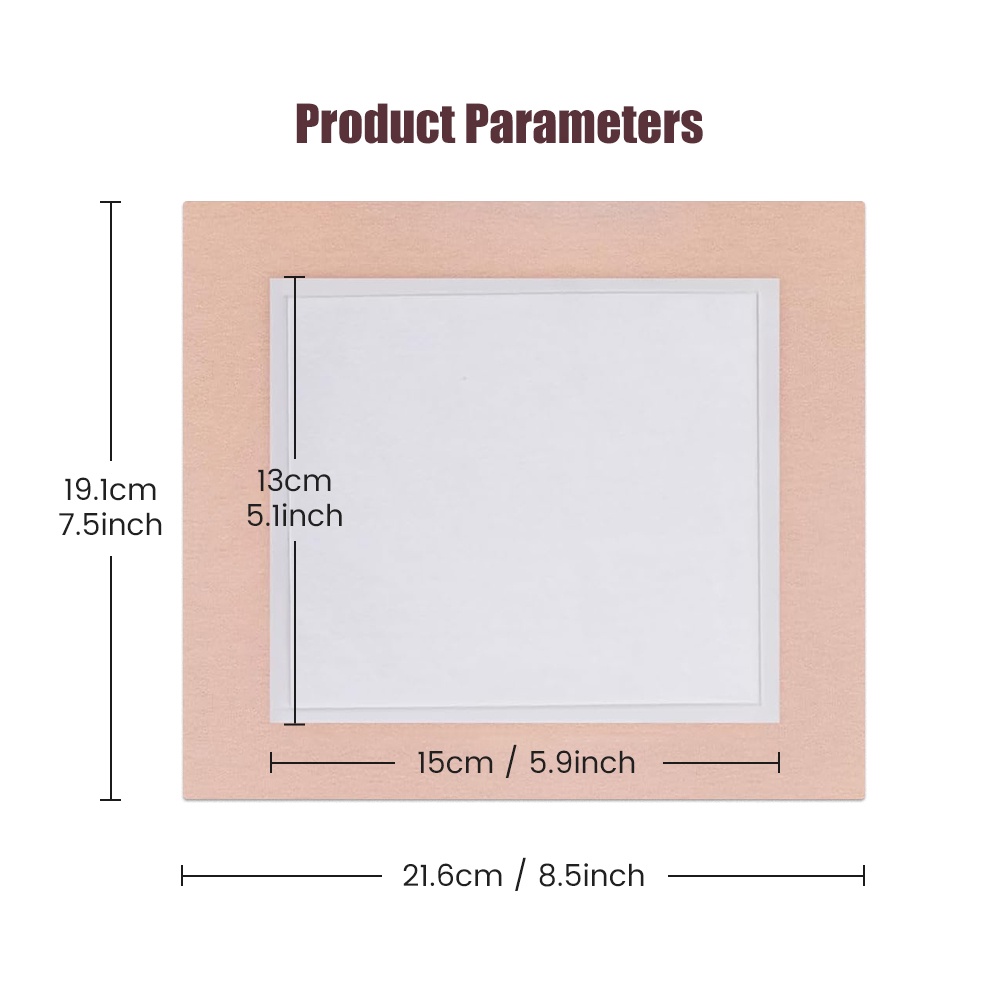 Castor Oil Pack 10pcs Self-Adhesive Organic Castor Oil Pack patch ...